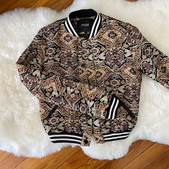 Maje | Jackets & Coats | Maje Bomber Jacket | Poshmark